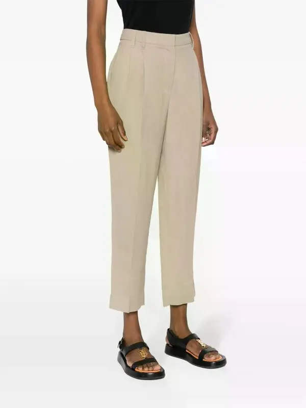Brunello Cucinelli Cropped Tapered Trousers