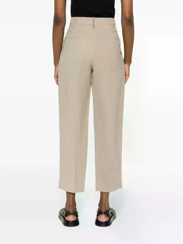 Brunello Cucinelli Cropped Tapered Trousers