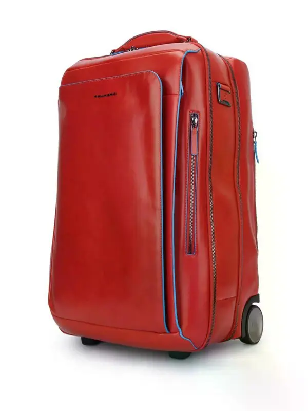 PIQUADRO Calf Leather Cabin Trolley