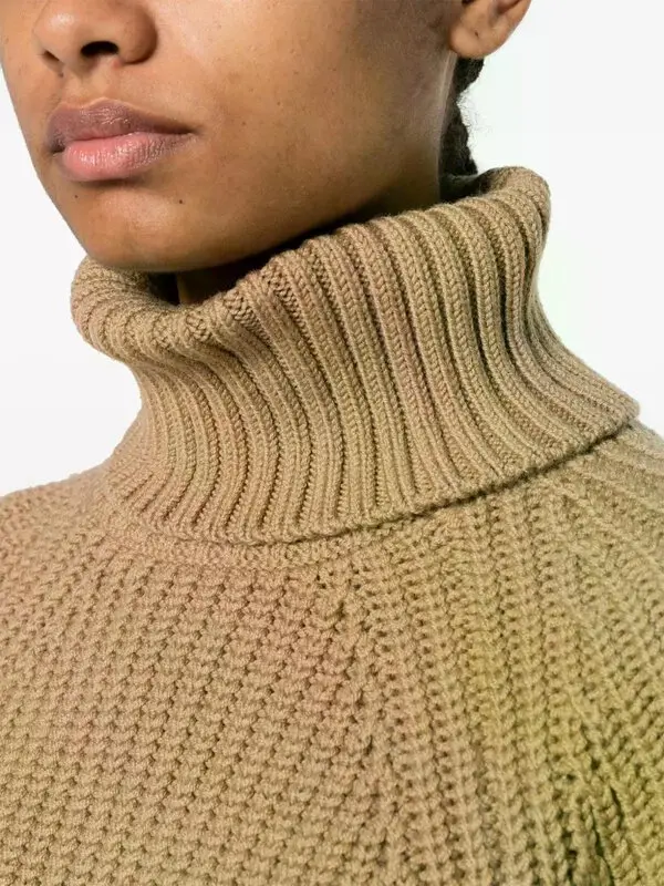Giorgio Armani Roll-neck Virgin Wool Jumper