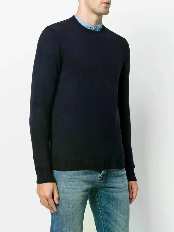 DRUMOHR Merino Wool Crew Neck Sweater