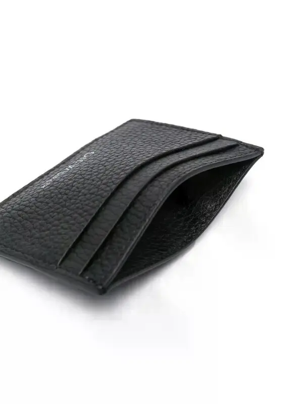 Off-White Diag-stripe Leather Cardholder