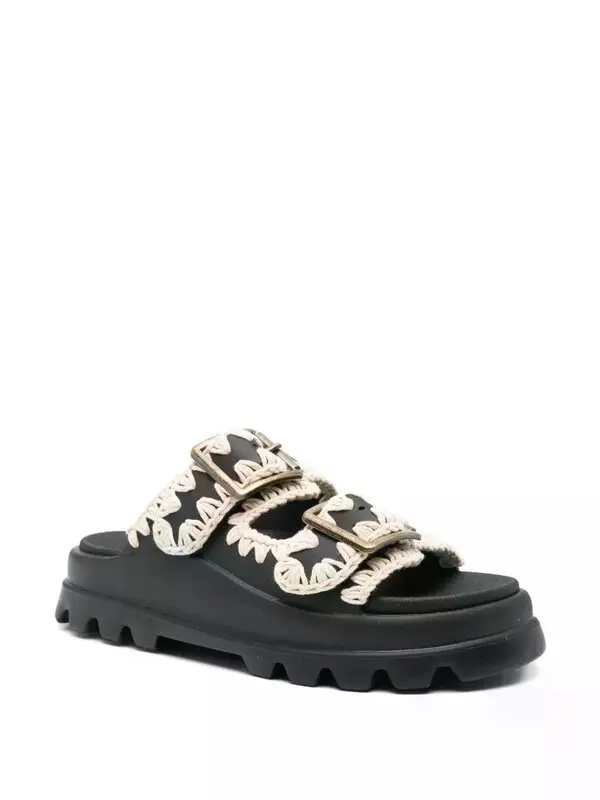 Mou Eva Buckled Sandals