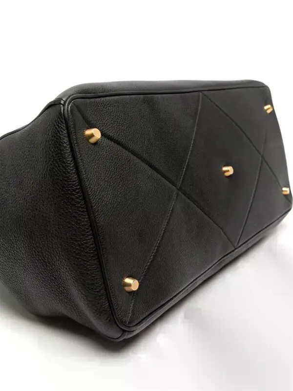 Thom Browne Leather Holdall