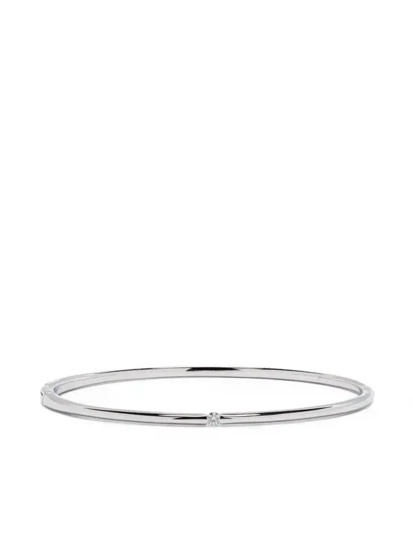 PERSEE 18kt White Gold Zeus Diamond Bracelet - Silver