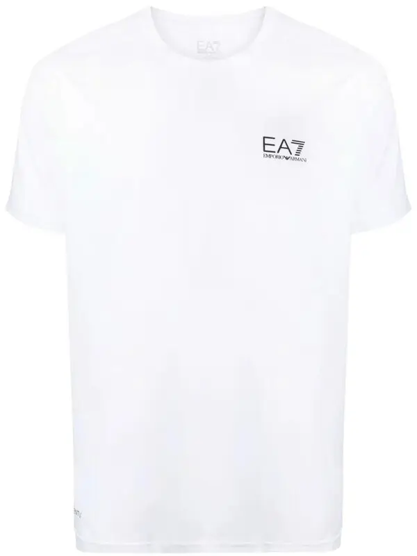 EA7 Logo-print Tracksuit - Black