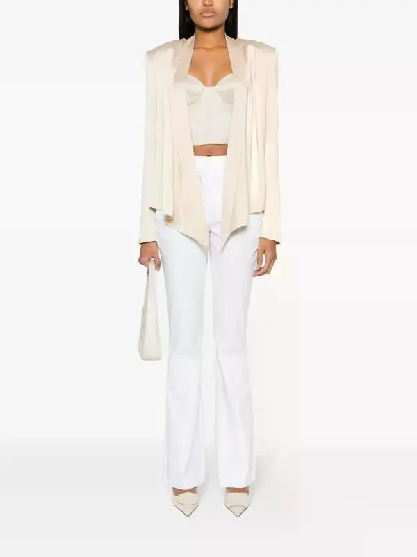 GENNY Twill Flared Trousers