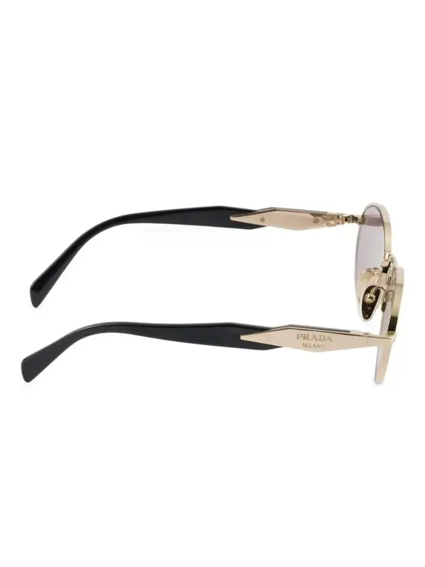 Prada Oval Frame Sunglasses