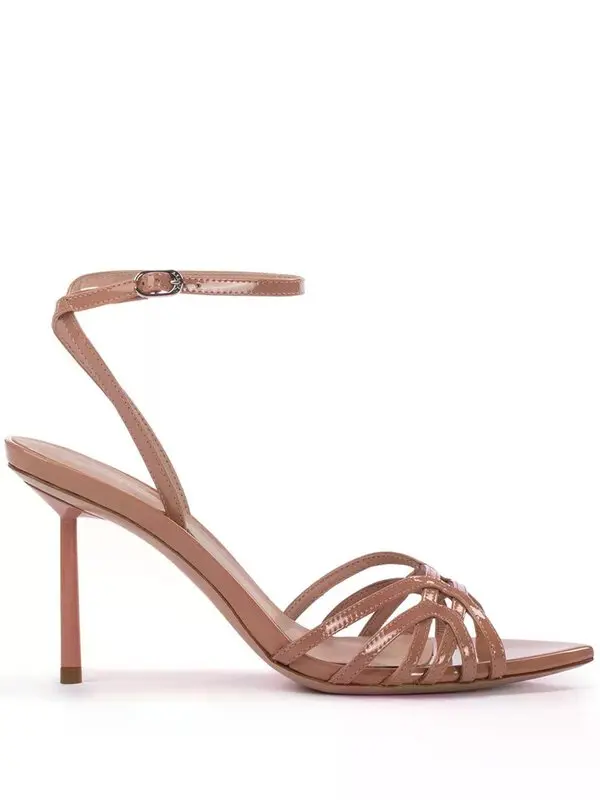 LE SILLA Bella 80mm Patent-leather Sandals