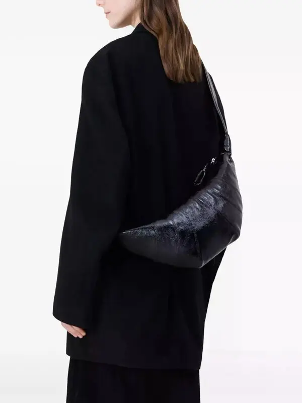 LEMAIRE Medium Croissant Shoulder Bag - Black