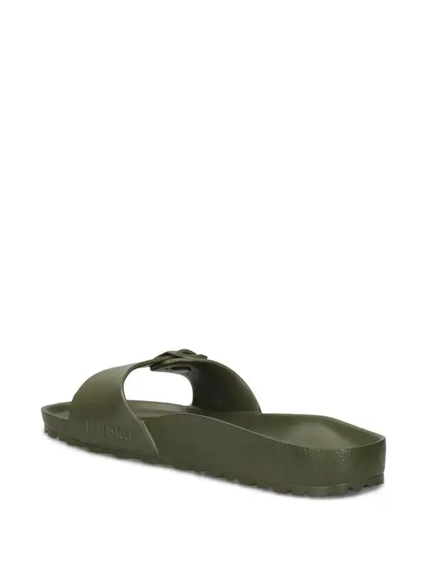 BIRKENSTOCK Madrid Buckled Slide Sandals - Green