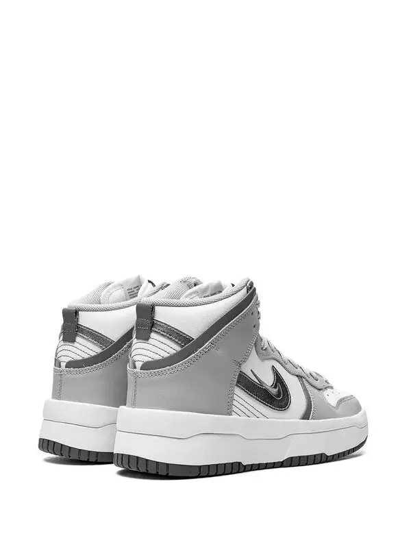 Nike Dunk High Light Smoke Grey Sneakers - White