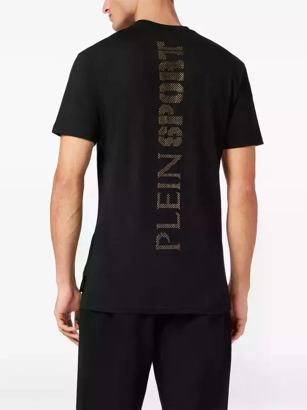 PLEIN SPORT Scratch-print T-shirt