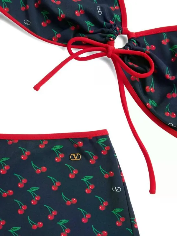 Valentino Garavani Cherryfic Print Bikini