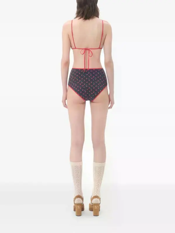 Valentino Garavani Cherryfic Print Bikini