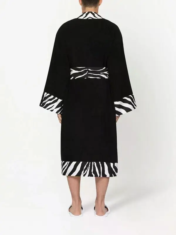 Dolce & Gabbana Cotton Terry Bath Robe