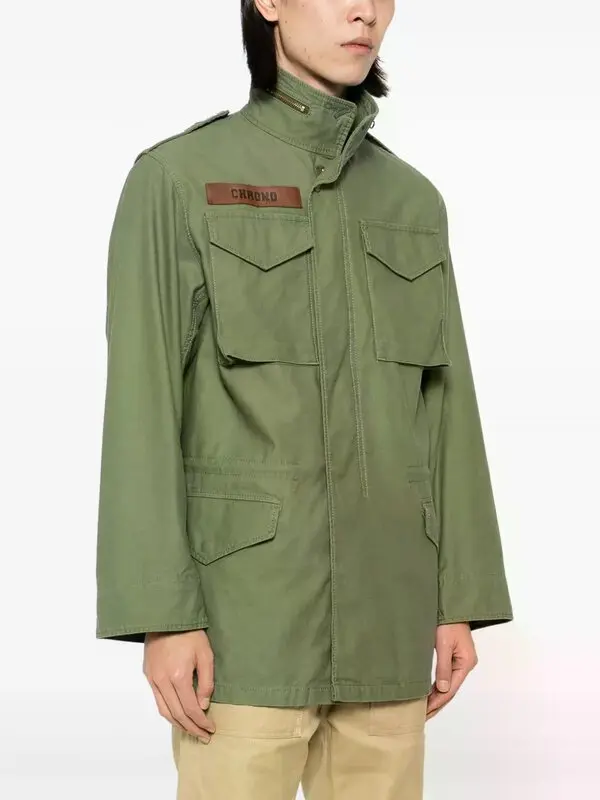 PEACE AND AFTER Cotton Military Jacket