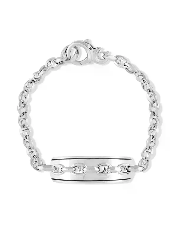 Stephen Webster Polished Plaque Detail Bracelet - Silver