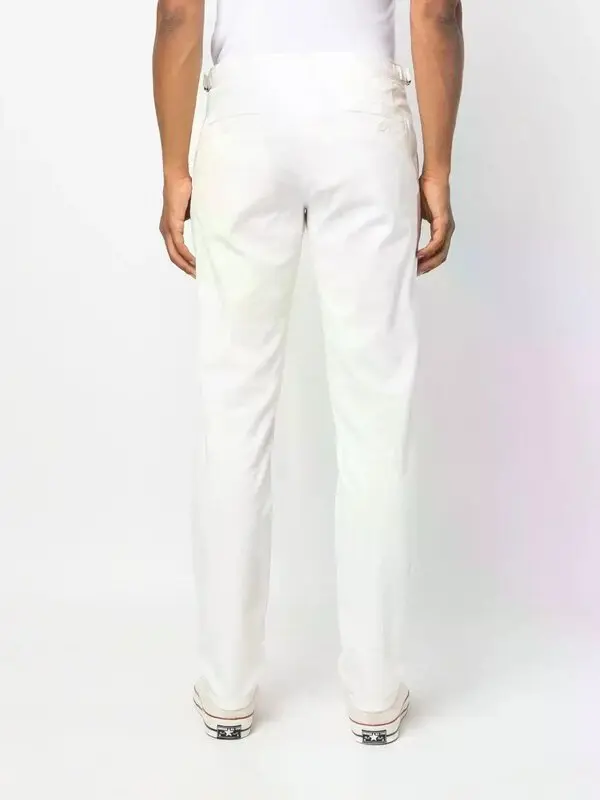 Orlebar Brown Mid-rise Straight-leg Trousers - White