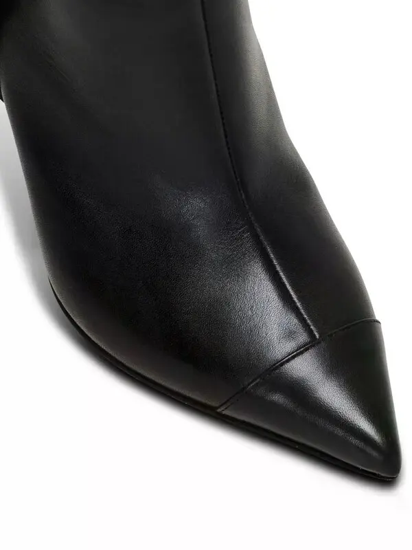 Balmain Eva 95mm Logo-plaque Ankle Boots