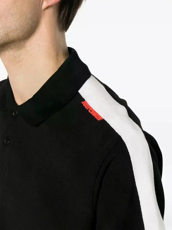 Just Cavalli Logo-lettering Polo Shirt