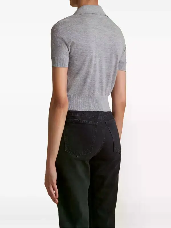 Khaite Morgane Polo Top