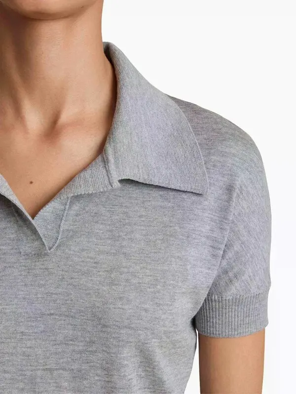 Khaite Morgane Polo Top