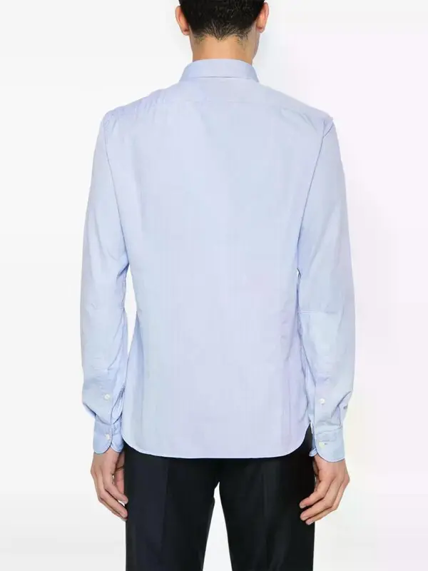 TINTORIA MATTEI 954 Herringbone Shirt