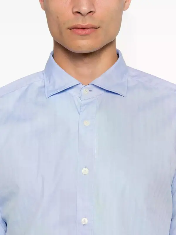 TINTORIA MATTEI 954 Herringbone Shirt