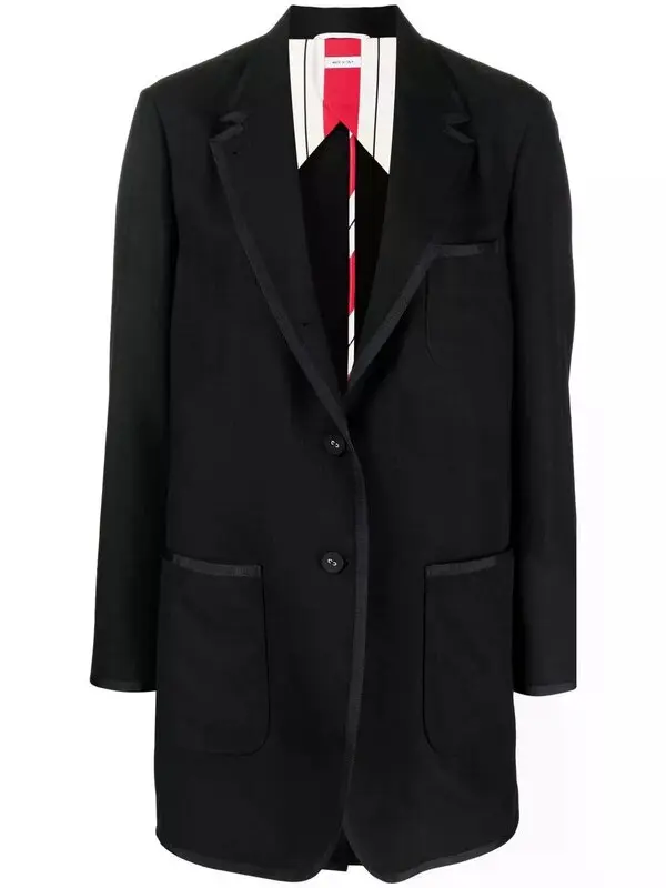 Thom Browne Longline Single-breasted Blazer