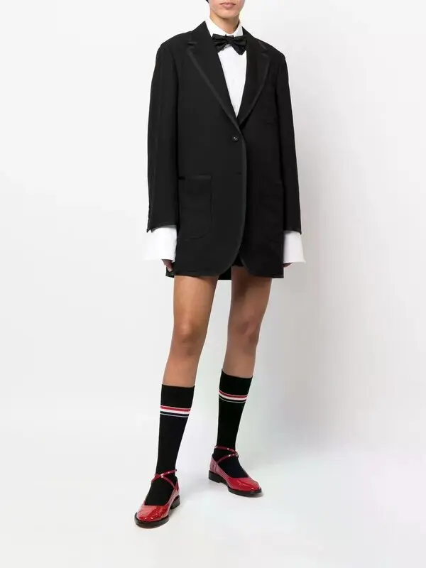 Thom Browne Longline Single-breasted Blazer