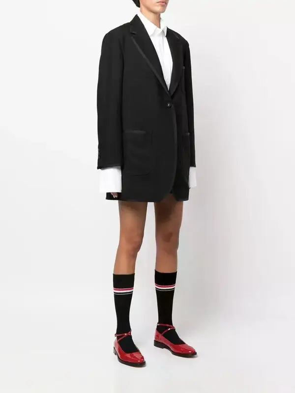Thom Browne Longline Single-breasted Blazer