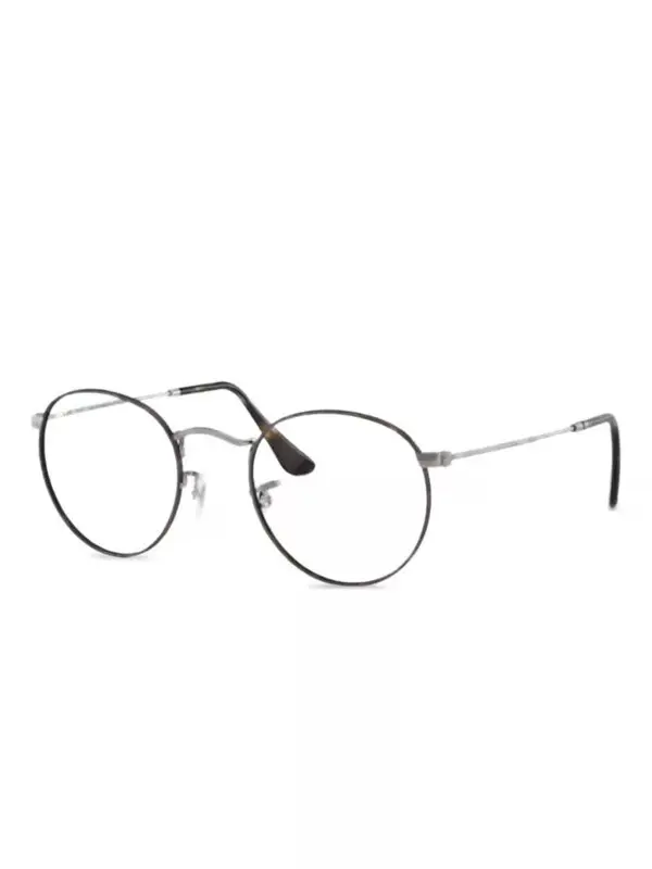 Ray-ban Round-frame Glasses - Black