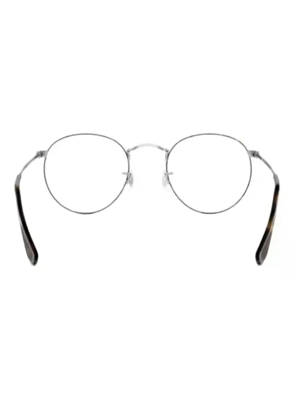 Ray-ban Round-frame Glasses - Black