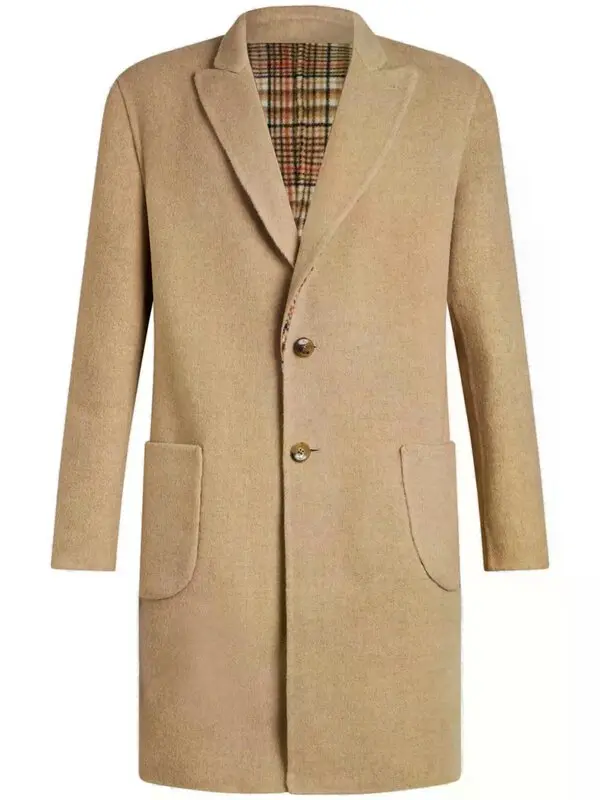 Etro Reversible Single-breasted Coat