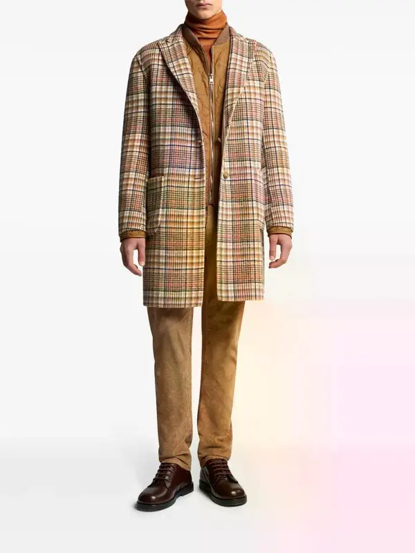 Etro Reversible Single-breasted Coat