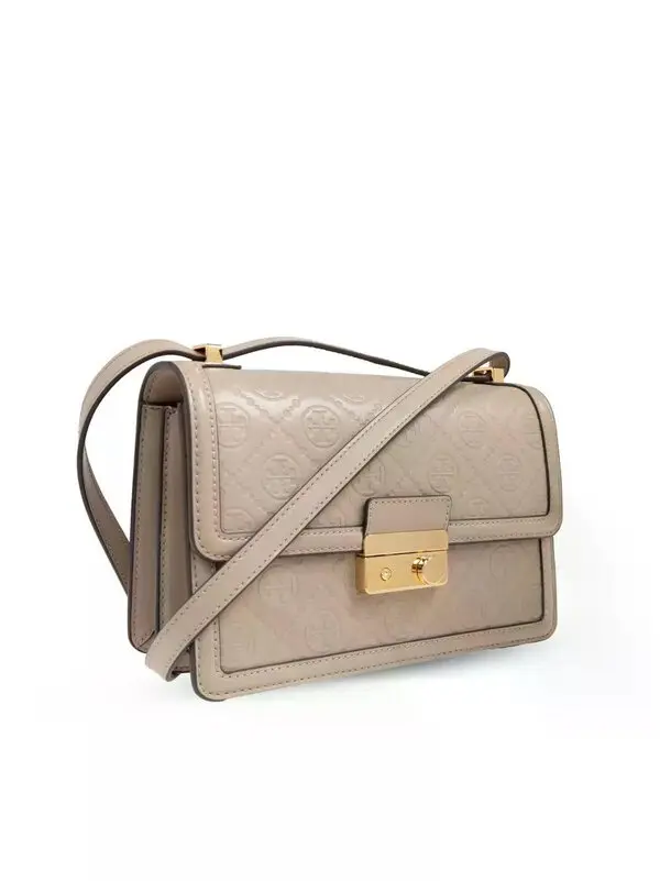 Tory Burch T Monogram Leather Shoulder Bag