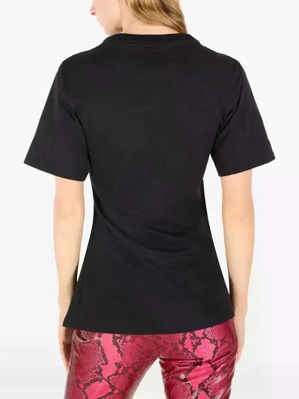 Roberto Cavalli Tiger Head-brooch T-shirt