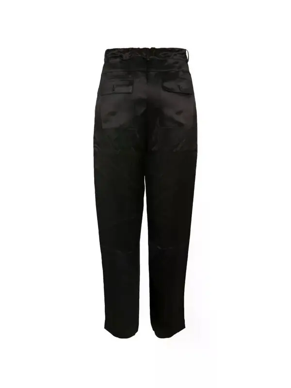 Proenza Schouler White Label Drawstring Straight-leg Trousers