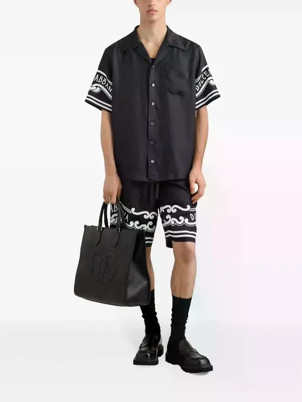 Dolce & Gabbana Logo-print Bermuda Shorts