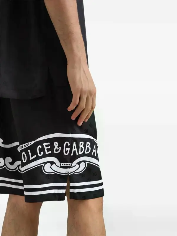 Dolce & Gabbana Logo-print Bermuda Shorts