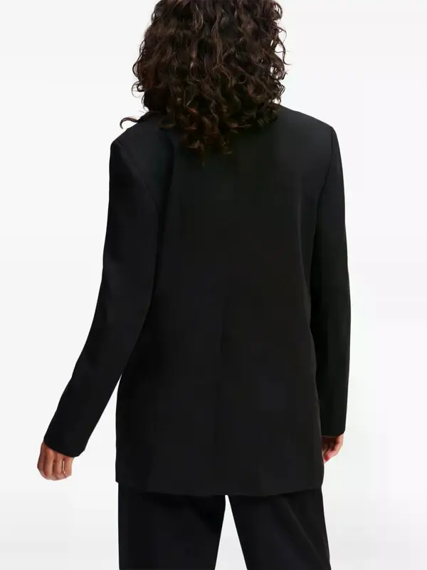 Karl Lagerfeld Mixed-material Blazer