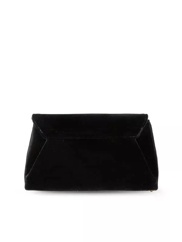 Versace Medusa Head Velvet Shoulder Bag