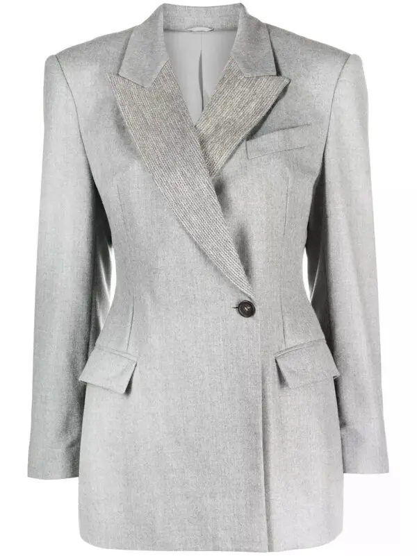 Brunello Cucinelli Single-breasted Button-fastening Blazer