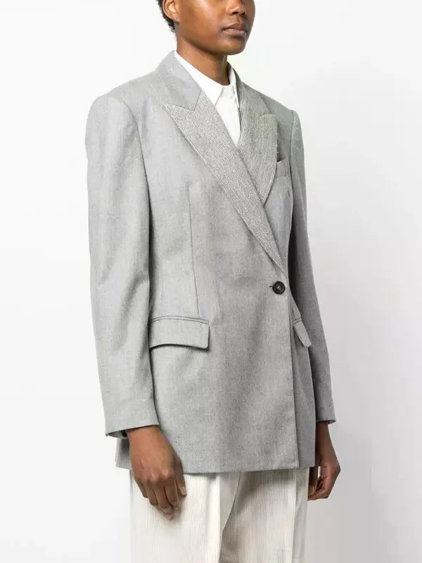 Brunello Cucinelli Single-breasted Button-fastening Blazer