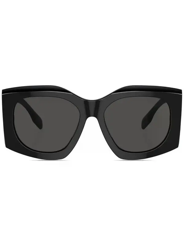 Burberry Madeline Logo-print Sunglasses - Black