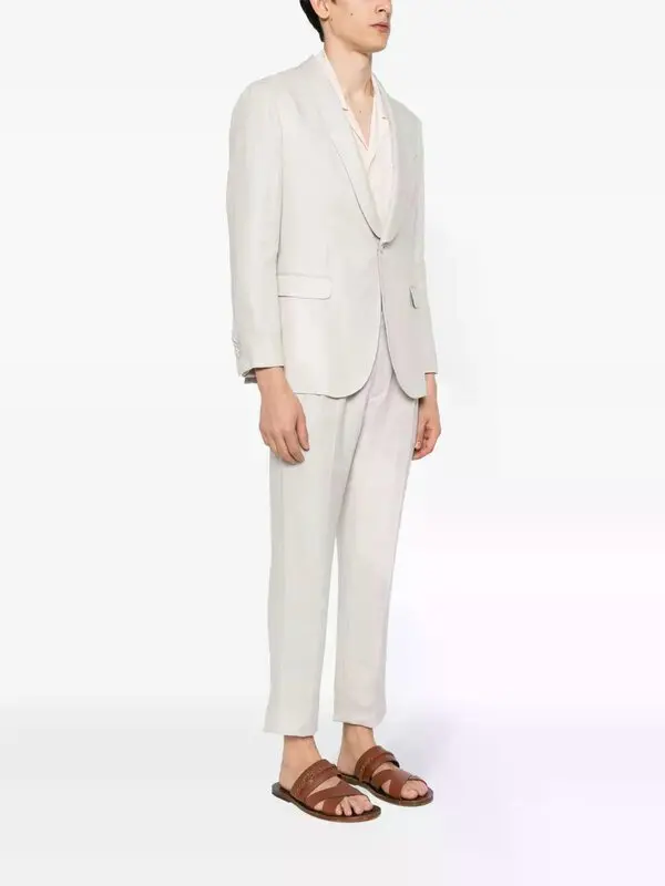 Boglioli Single-breasted Linen Suit