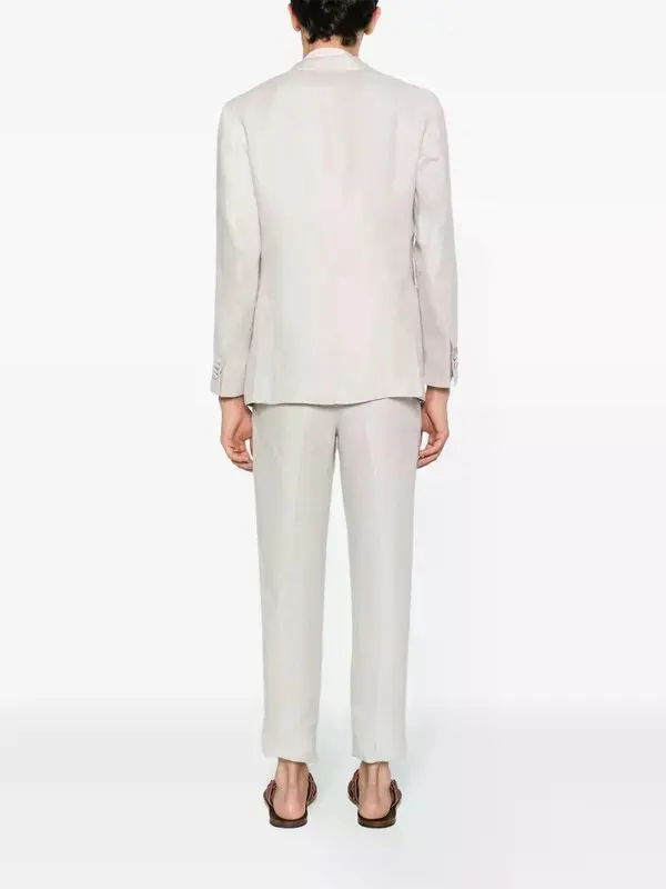 Boglioli Single-breasted Linen Suit