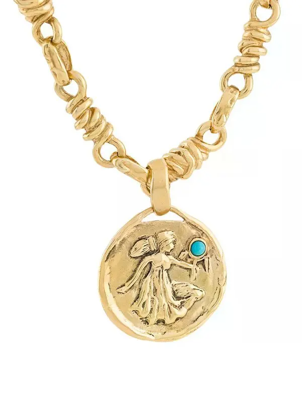 GOOSSENS Talisman Virgo Medal Necklace