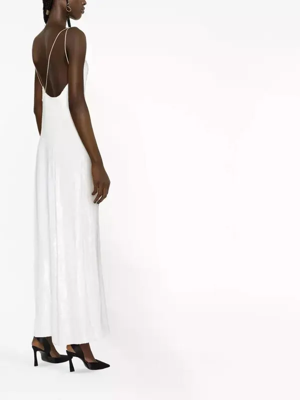 Khaite The Carina Sequinned Silk Dress